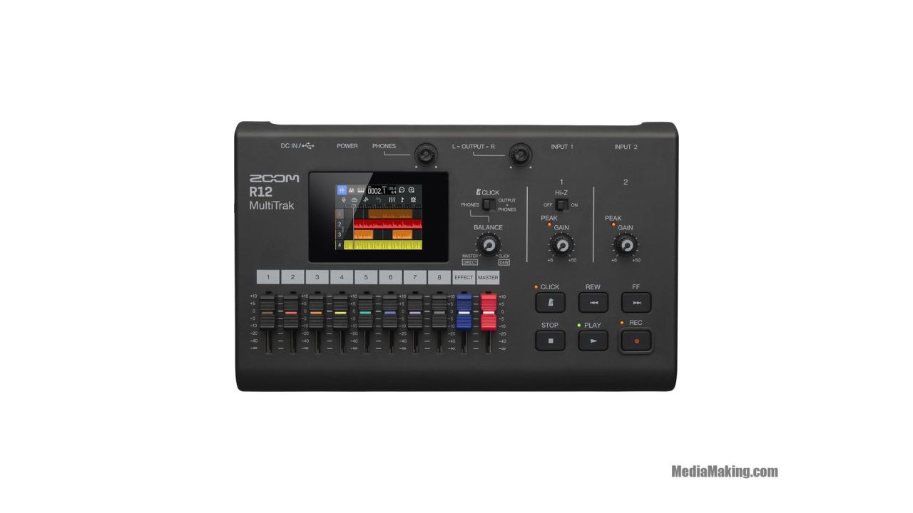 Rental Zoom R12 digital multitrack recorder and controller ...